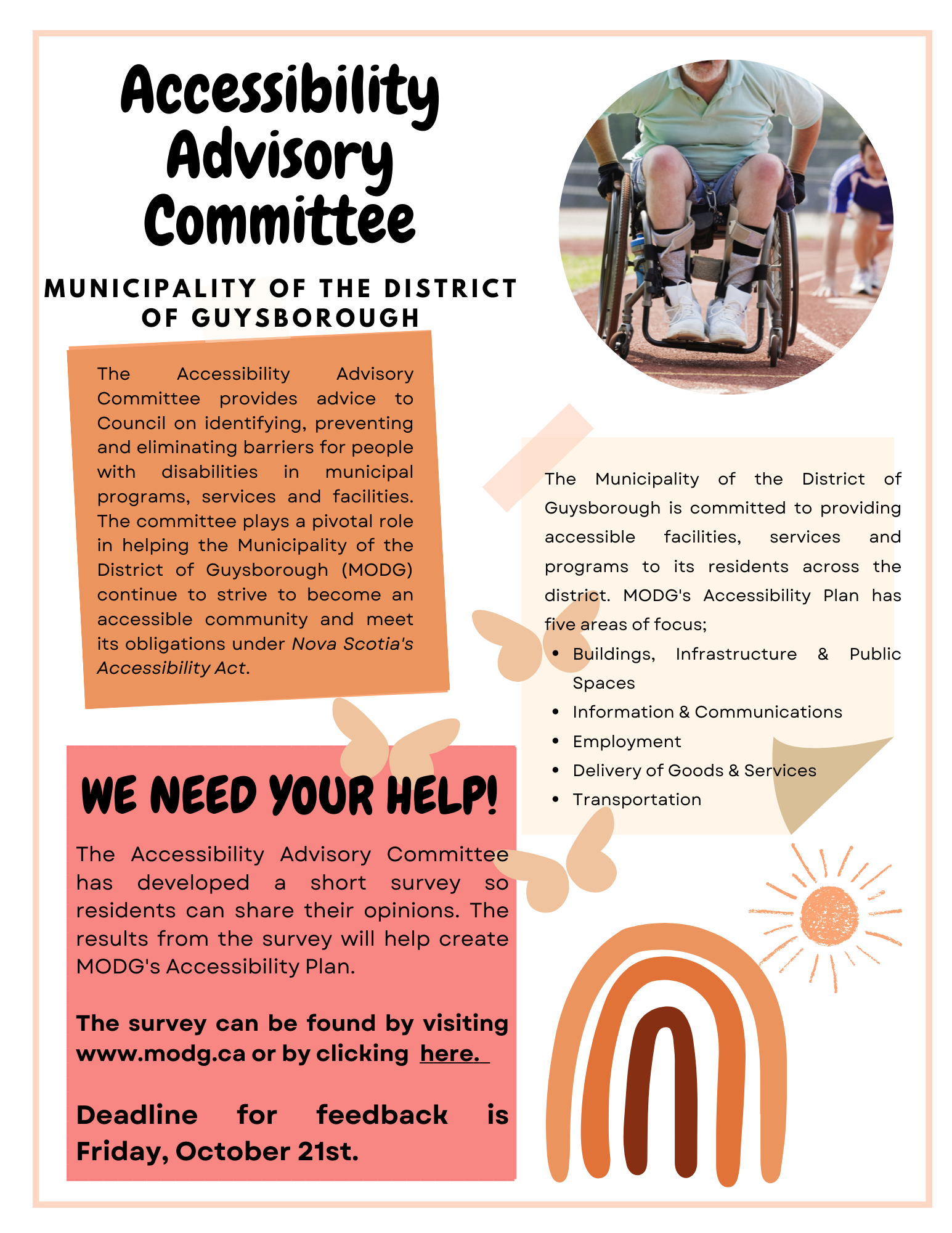 Accessibility in MODG! | Municipality of the District of Guysborough